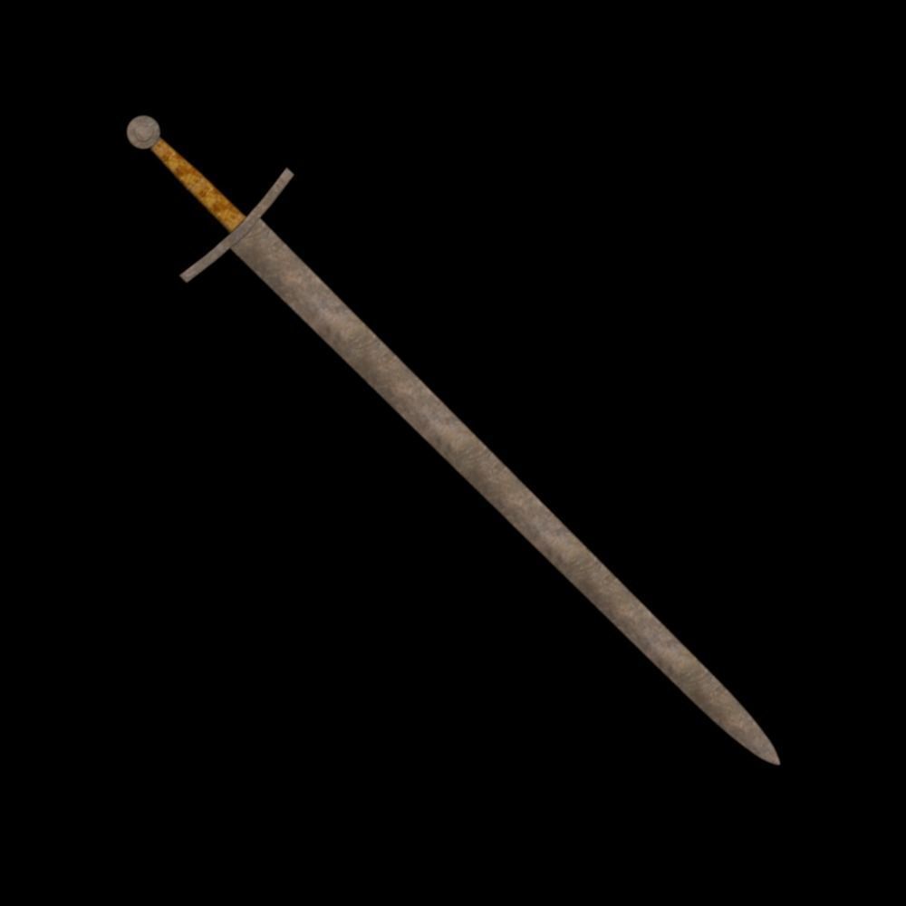 3D model Simple Sword Set VR / AR / low-poly | CGTrader