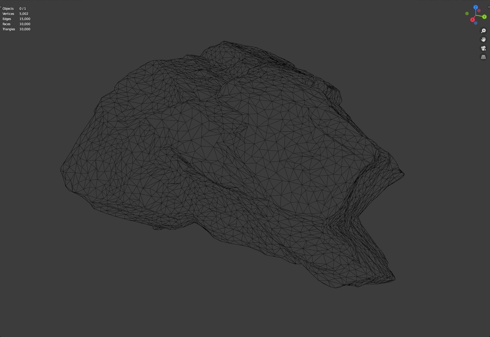 3D model Rusty Basalt 2 - 8K Textures - 7 Mesh Resolution VR / AR / low ...