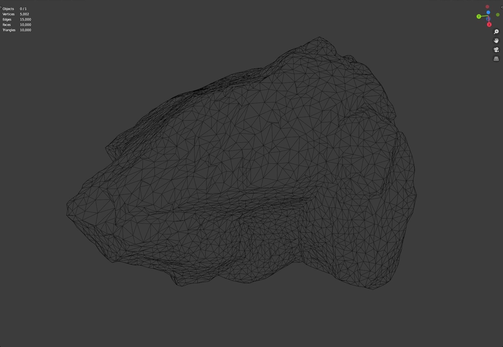 3D model Rusty Basalt 2 - 8K Textures - 7 Mesh Resolution VR / AR / low ...