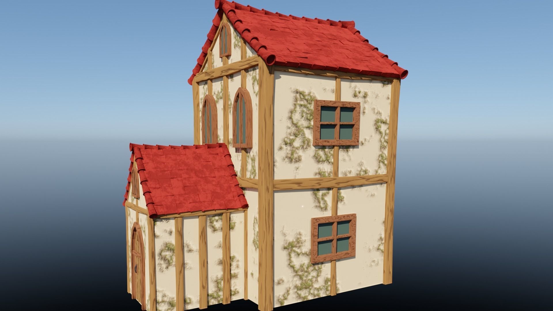 Medieval House 3D model | CGTrader