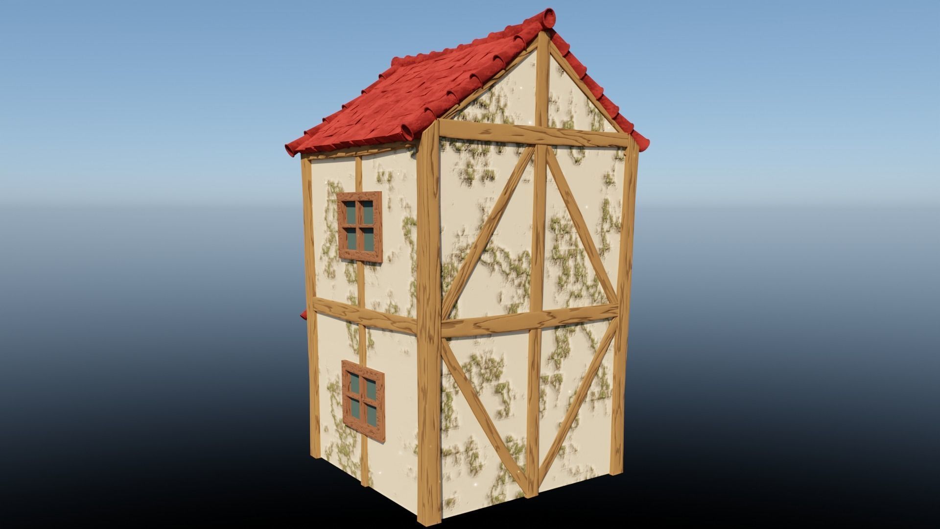 Medieval House 3D model | CGTrader