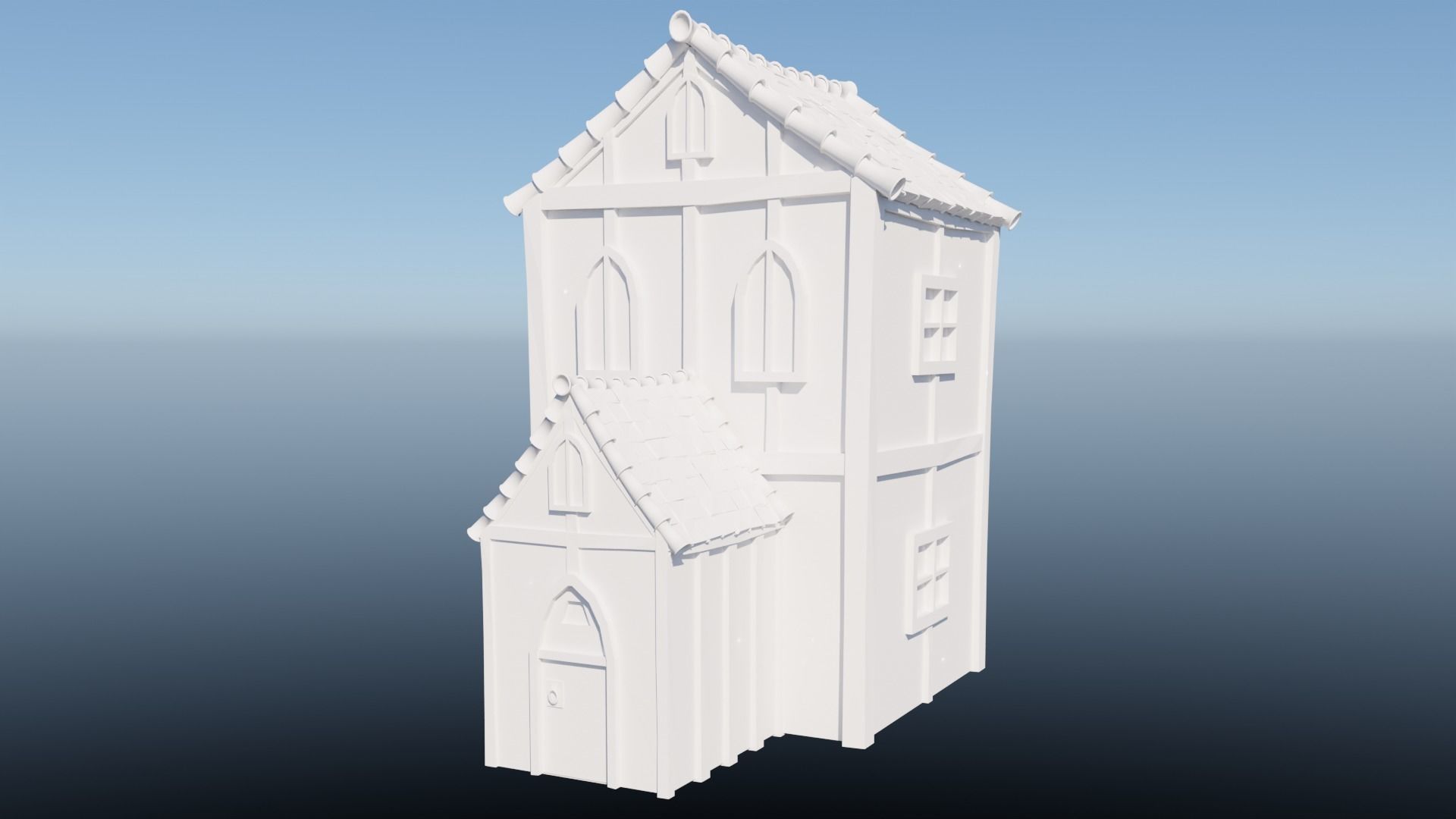 Medieval House 3D model | CGTrader