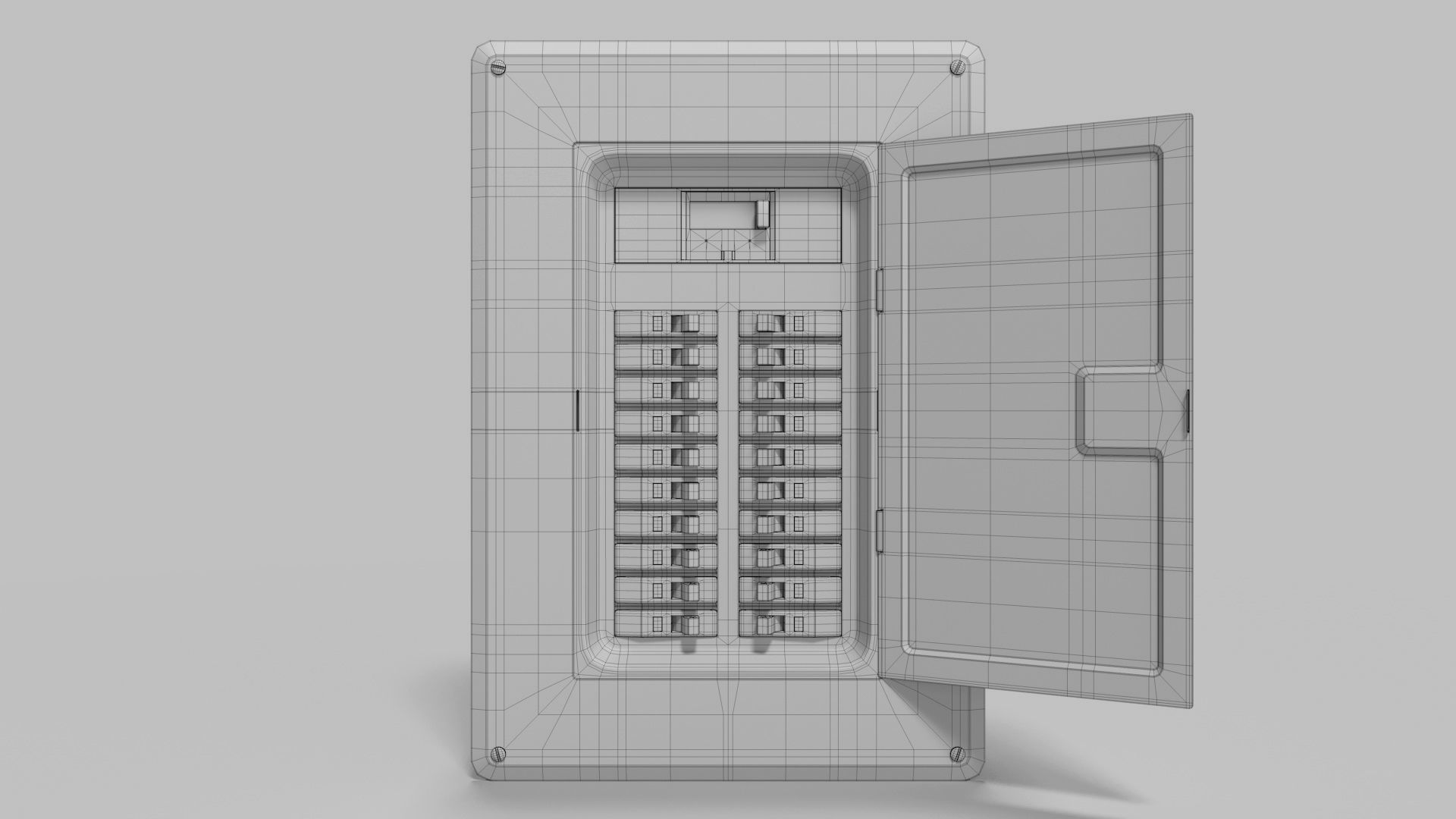 Breaker Box 3D model rigged | CGTrader