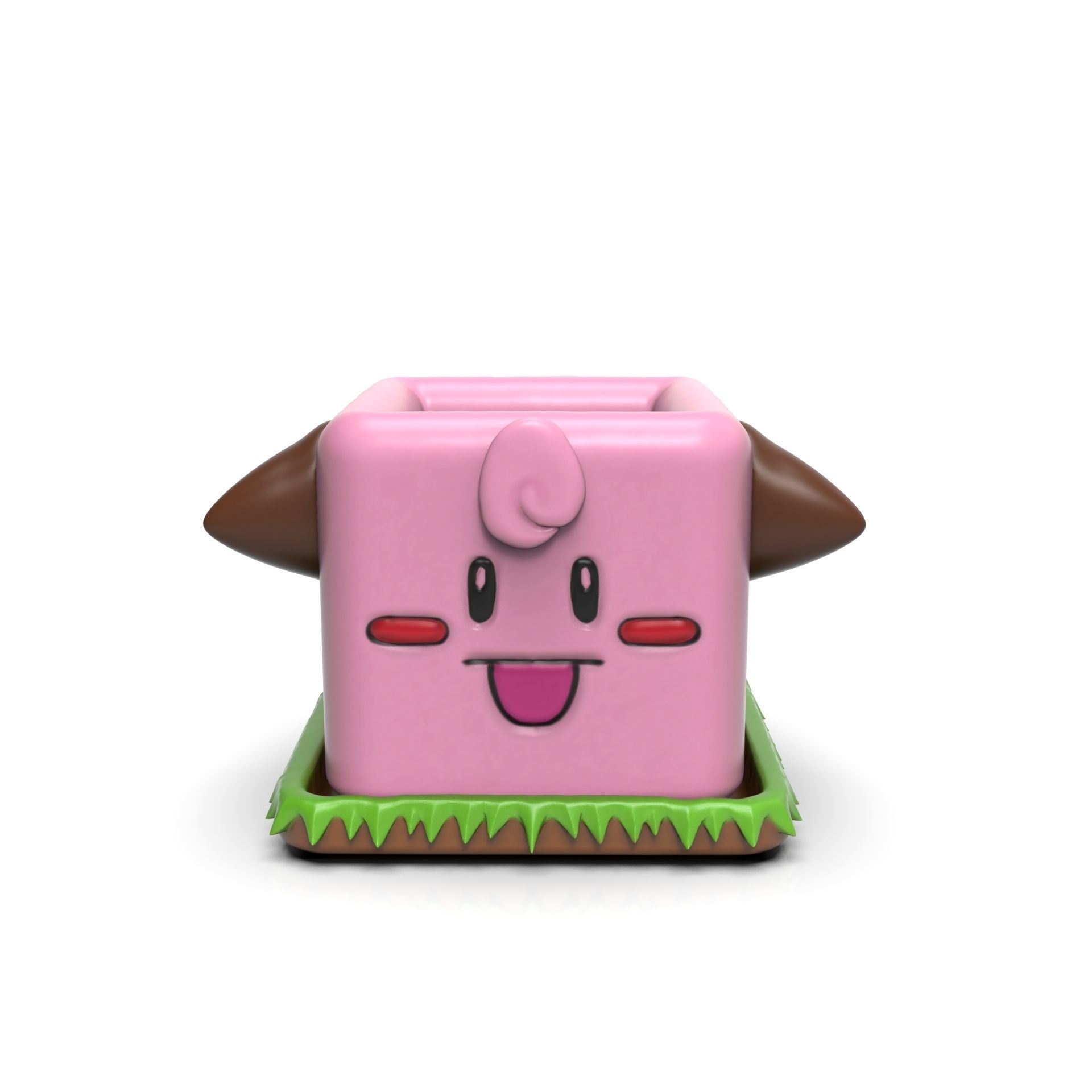 Cleffa Pot Maceta Pokemon 3D model 3D printable | CGTrader