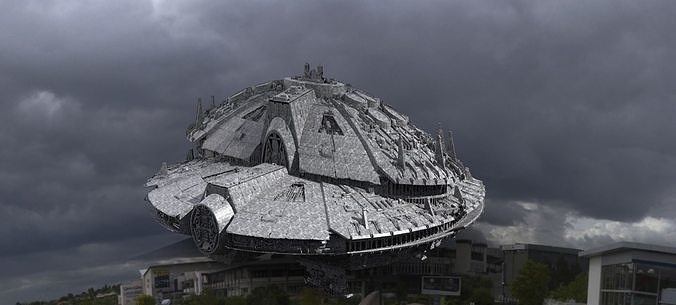 Jupiter alien Temple 1 design 3D model | CGTrader