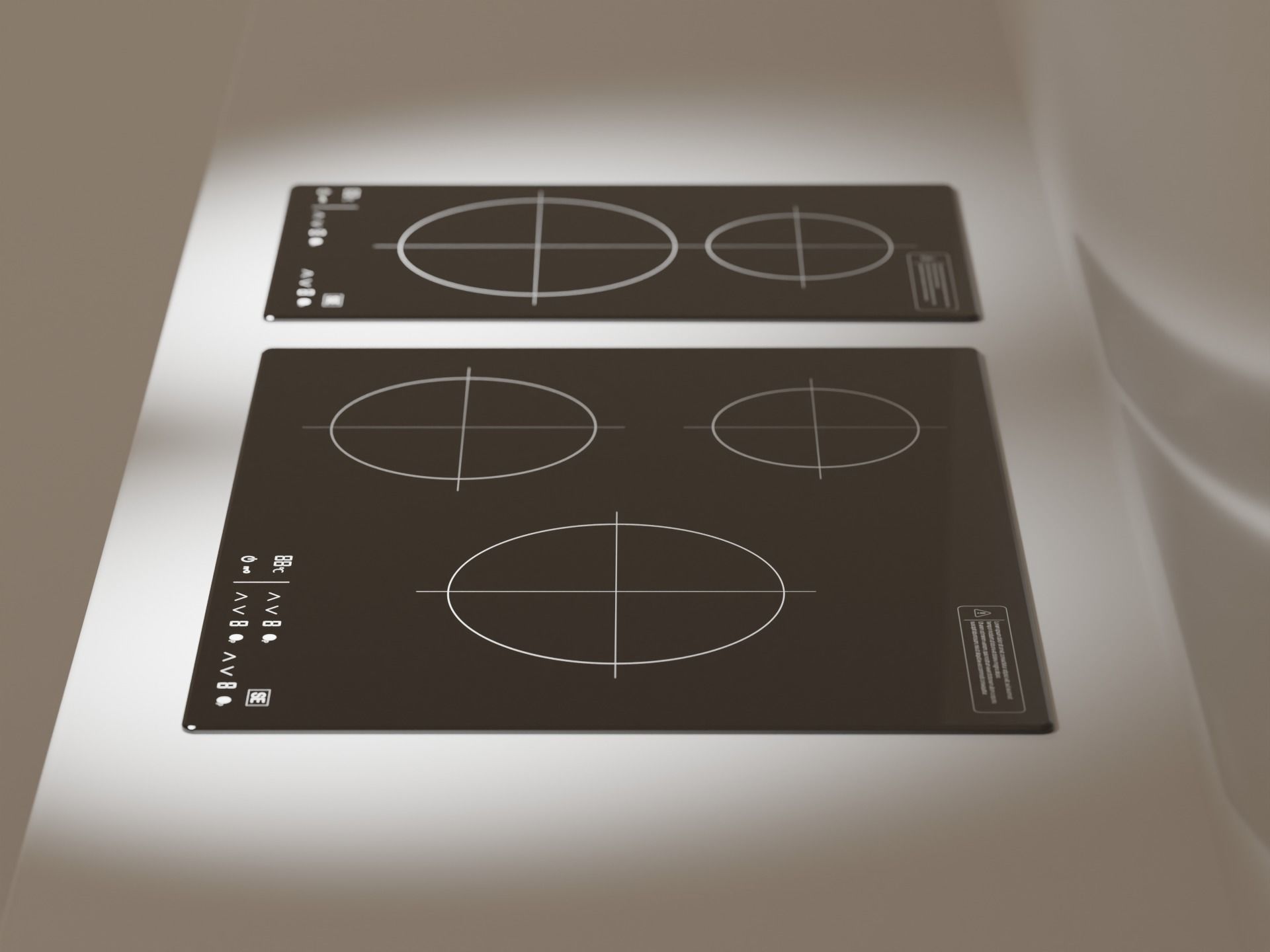 Induction Cooktop free VR / AR / low-poly 3D model | CGTrader