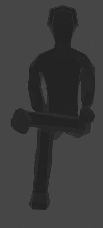 Low Poly Rigged Character free VR / AR / low-poly 3D model rigged ...