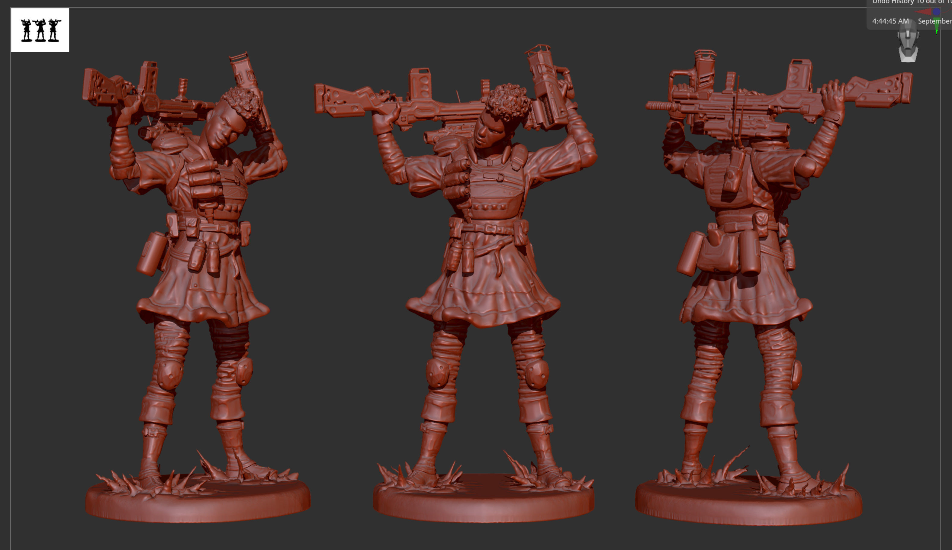 Apex Legends Bangalore 3D print OBJ STL 3D model 3D printable | CGTrader
