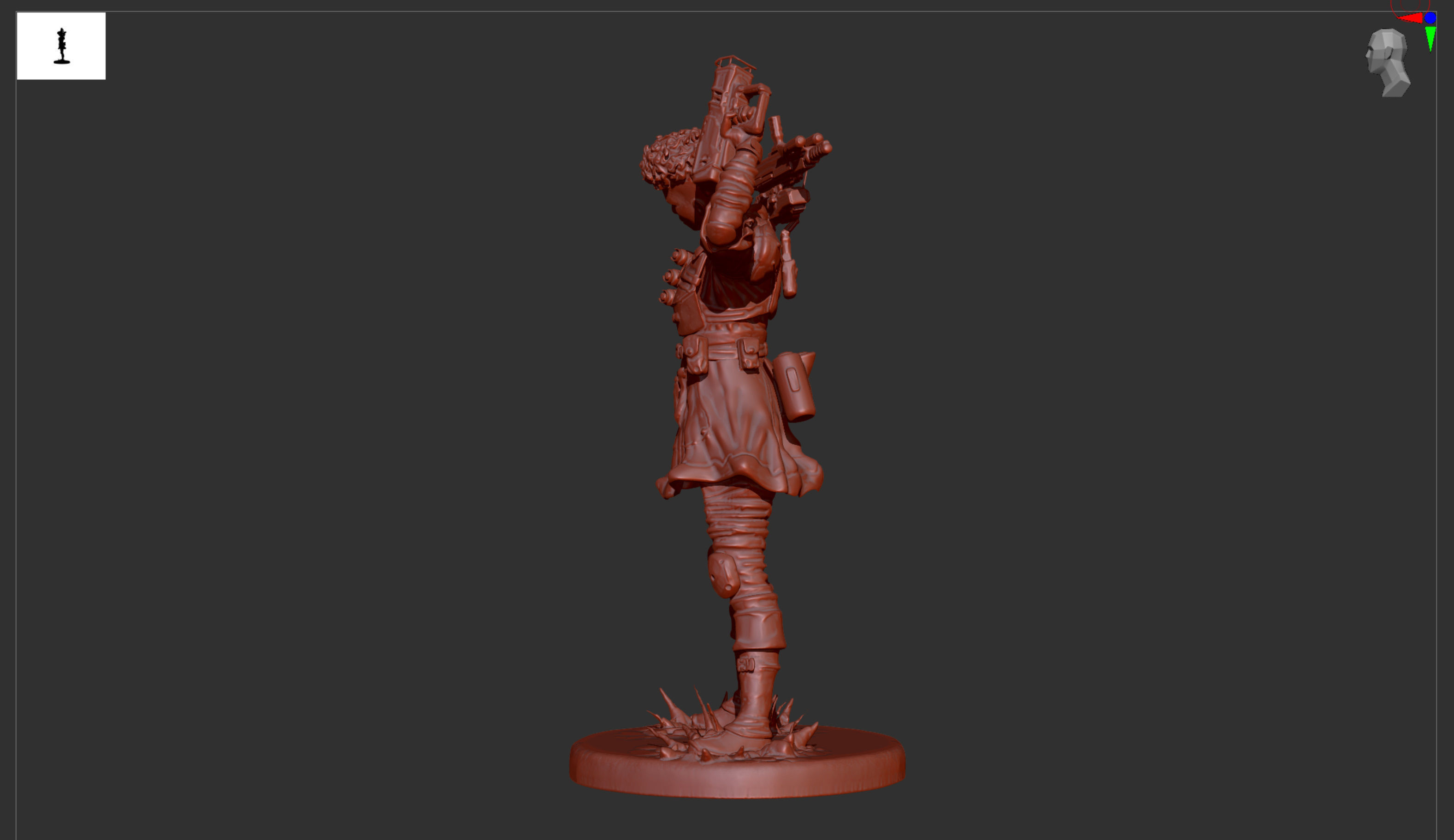 Apex Legends Bangalore 3D print OBJ STL 3D model 3D printable | CGTrader
