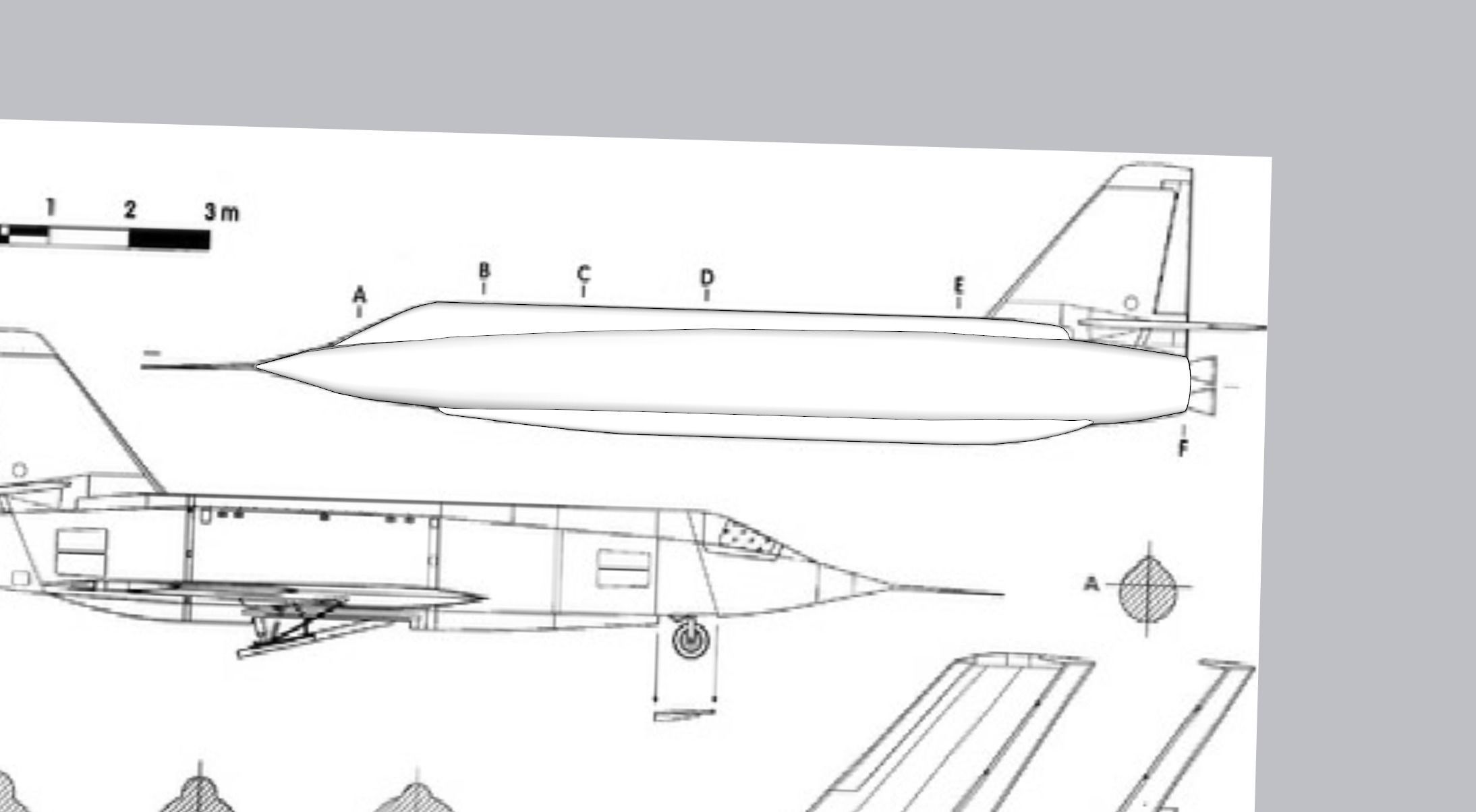 Bell X-2 Starbuster 3D model | CGTrader
