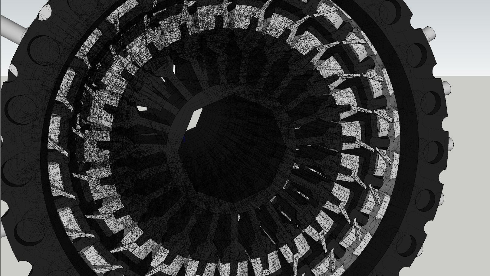 EM Engine 3D model | CGTrader