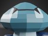 Blue Goomba Super Mario Bros Low Poly free VR / AR / low-poly 3D model ...