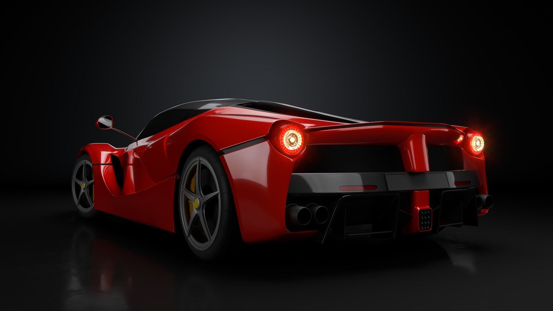 Ferrari LaFerrari 3D model | CGTrader