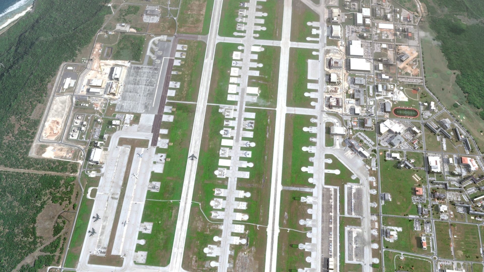 Anderson Airbase Guam 3D model | CGTrader
