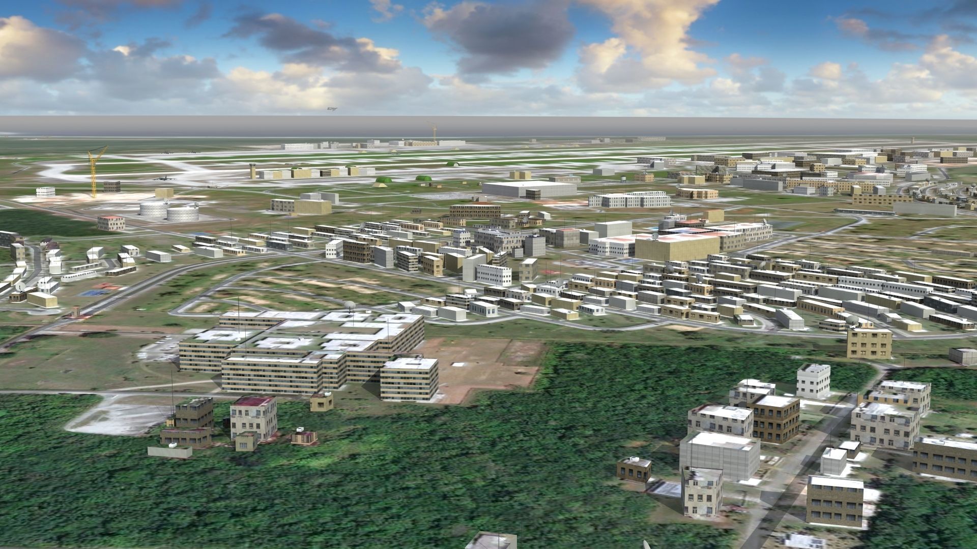 Anderson Airbase Guam 3D model | CGTrader