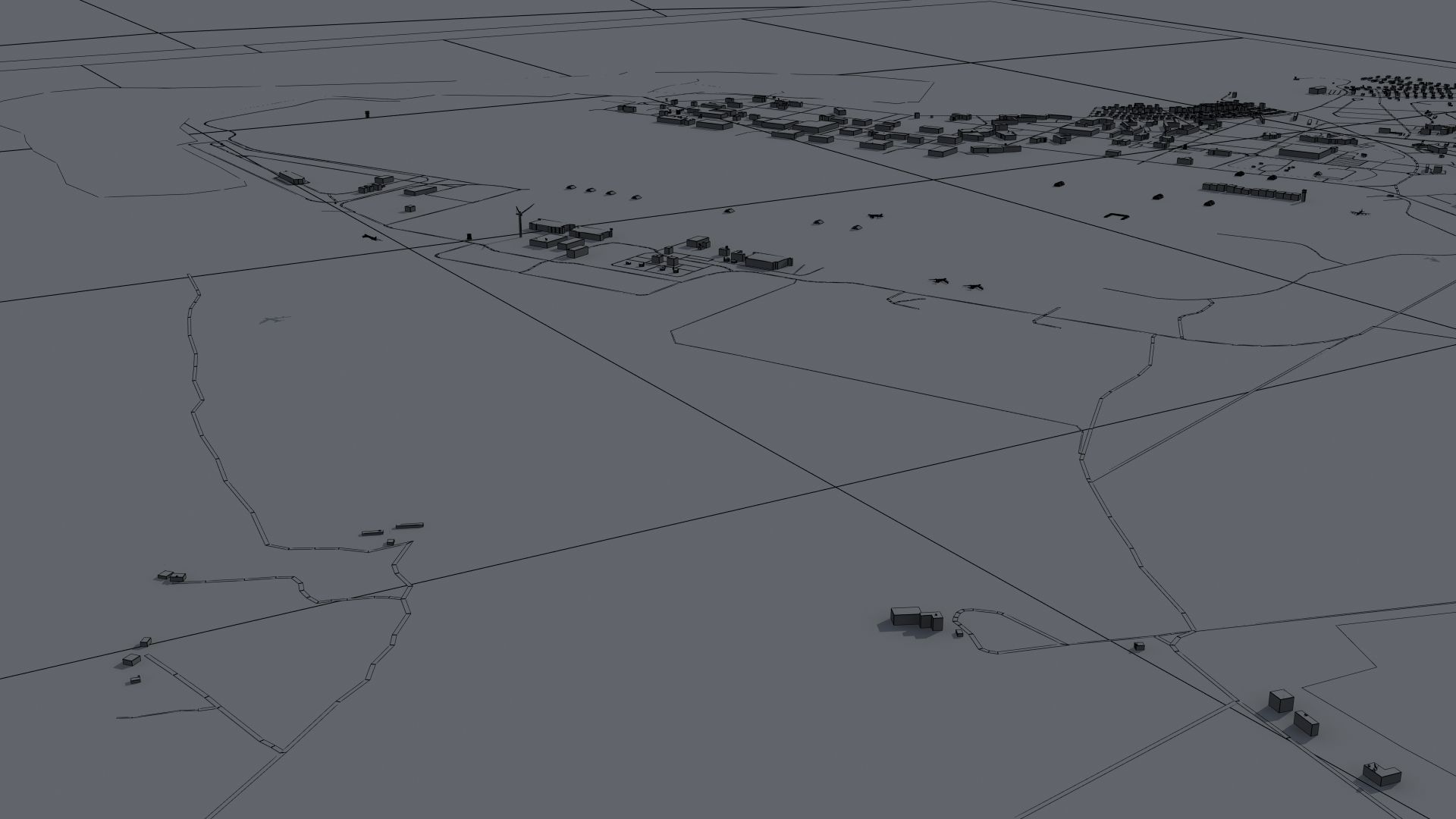 Anderson Airbase Guam 3D model | CGTrader