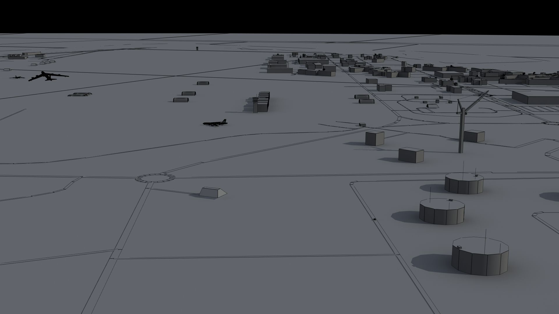 Anderson Airbase Guam 3D model | CGTrader