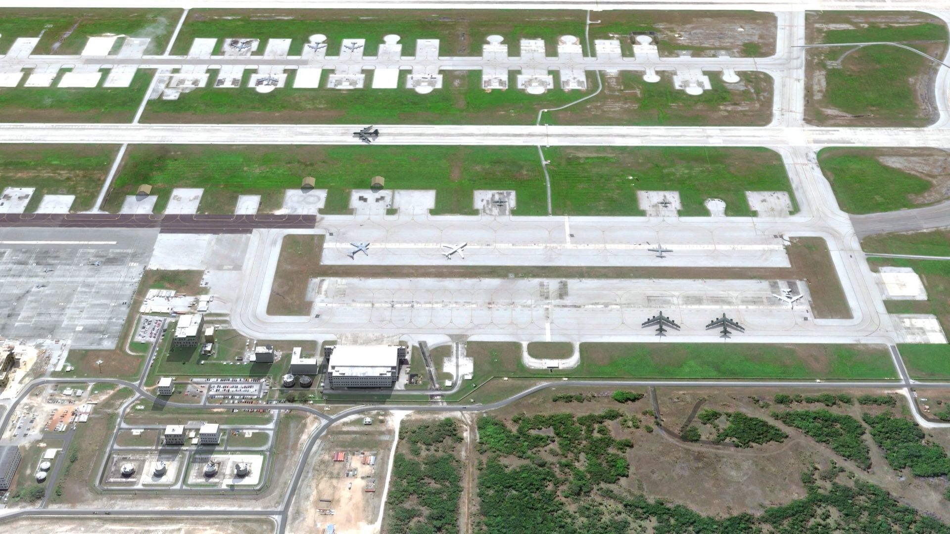 Anderson Airbase Guam 3D model | CGTrader