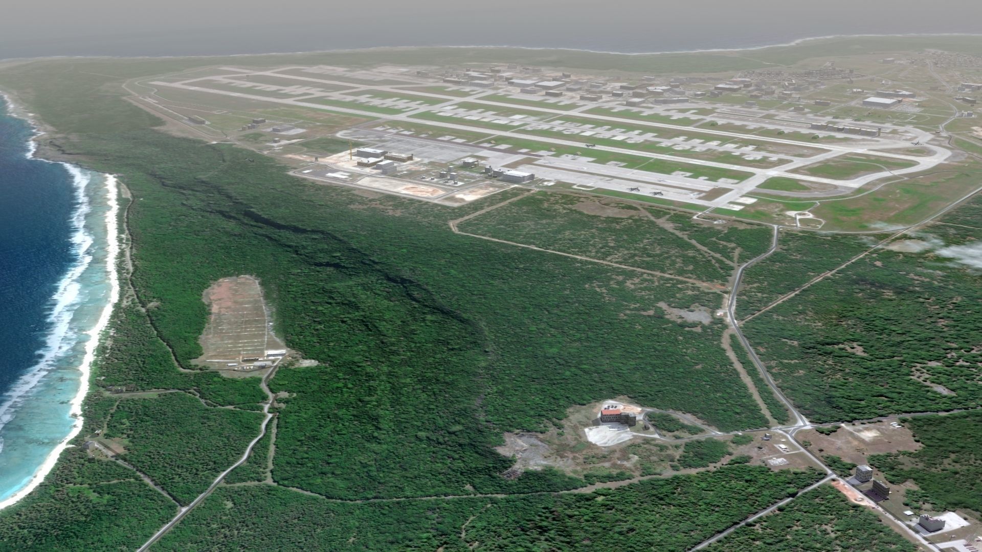 Anderson Airbase Guam 3D model | CGTrader