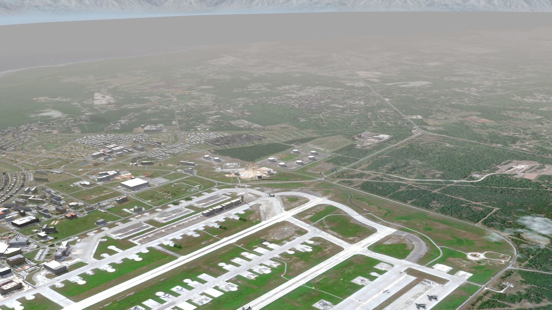 Anderson Airbase Guam 3D model | CGTrader