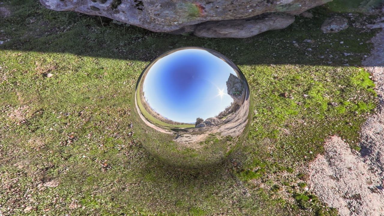 3D model HDR ROCK IN FIELD VR / AR / low-poly | CGTrader