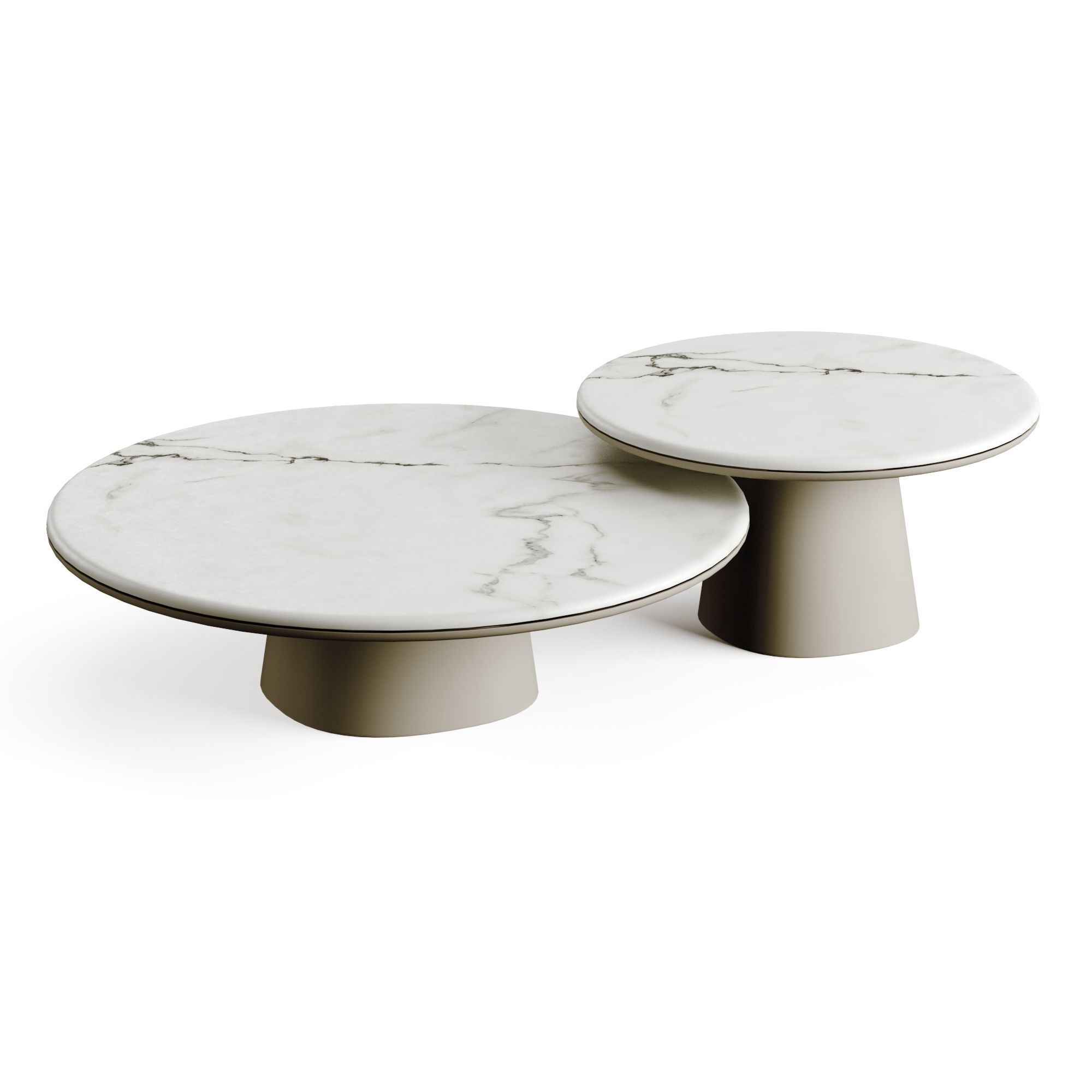 Meridiani Leon Marble Coffee Table 3D model | CGTrader