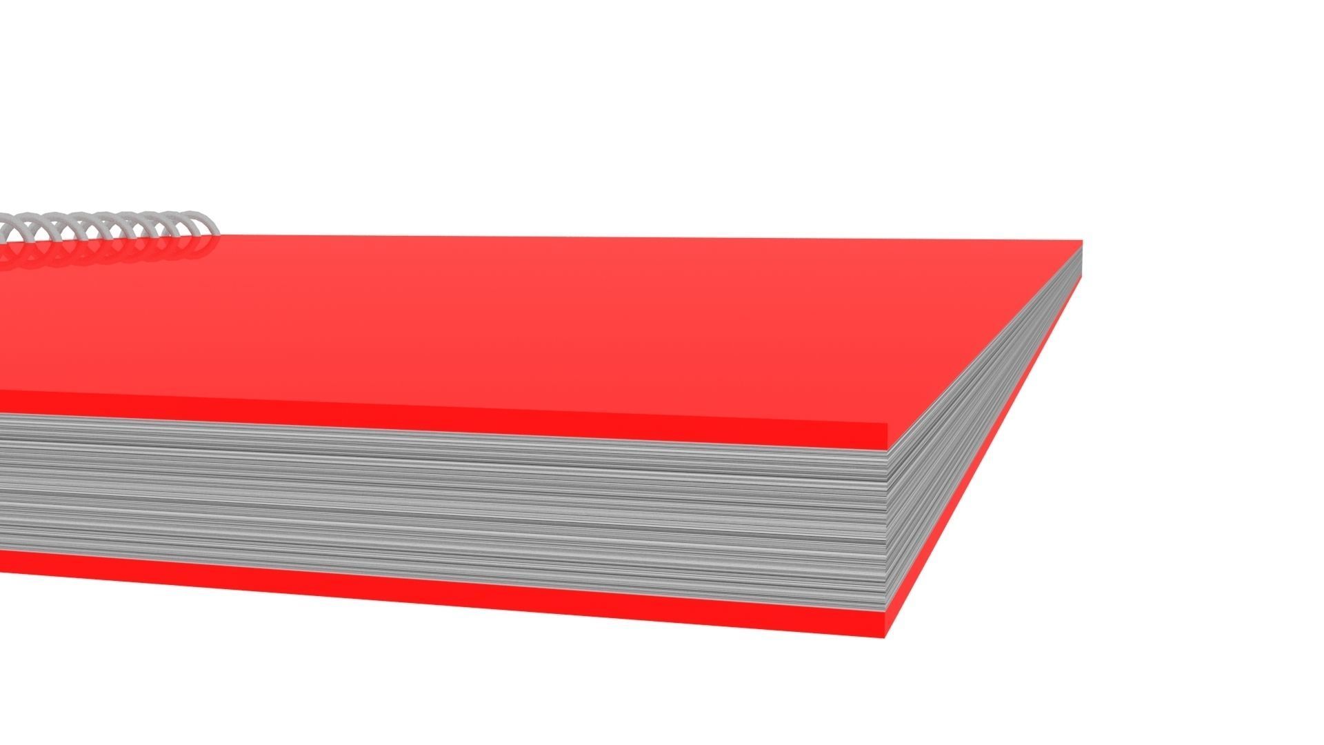 Spiral Notebook 3D model | CGTrader