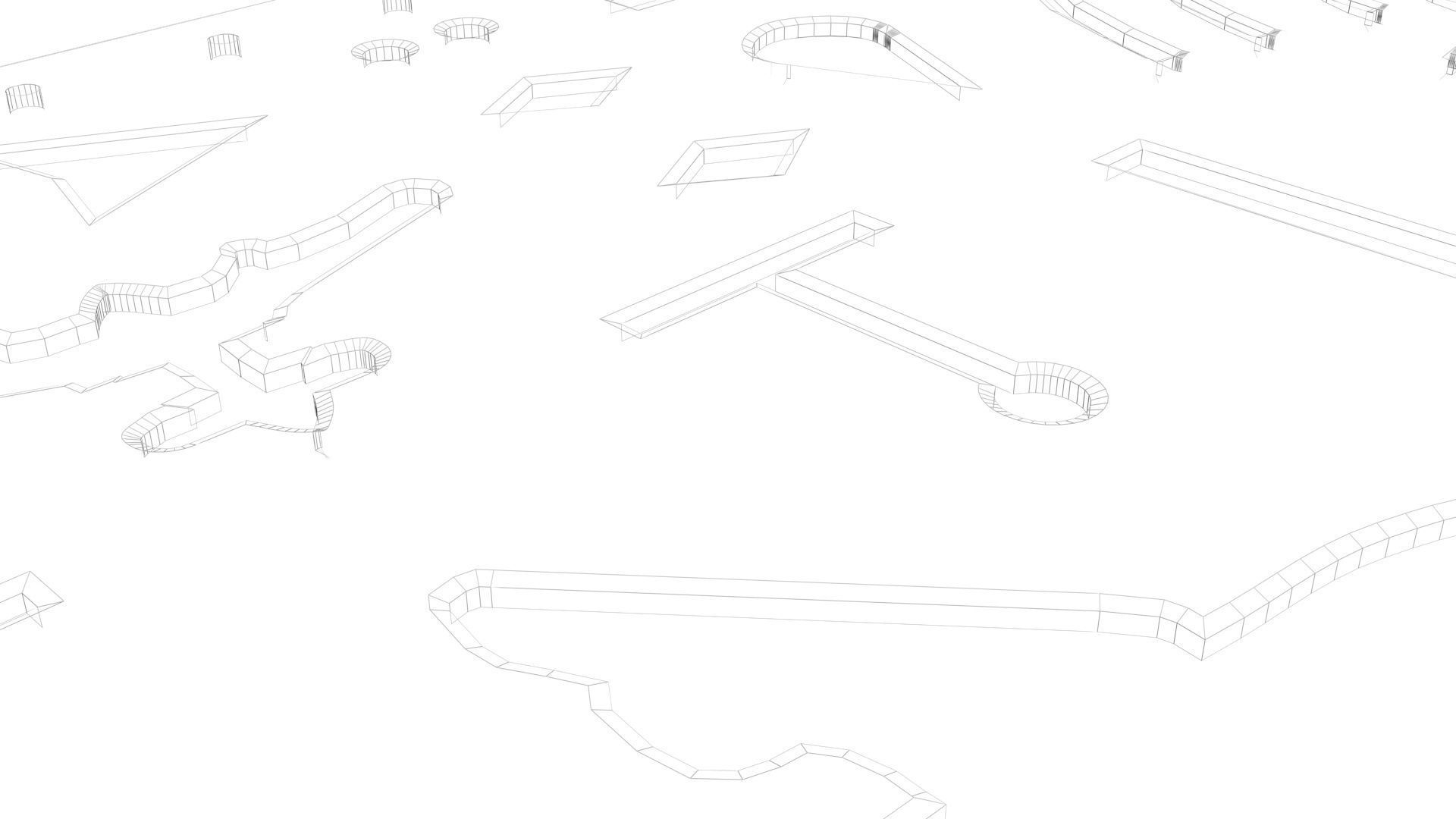 Stencil Ruler With Planes 3D model | CGTrader