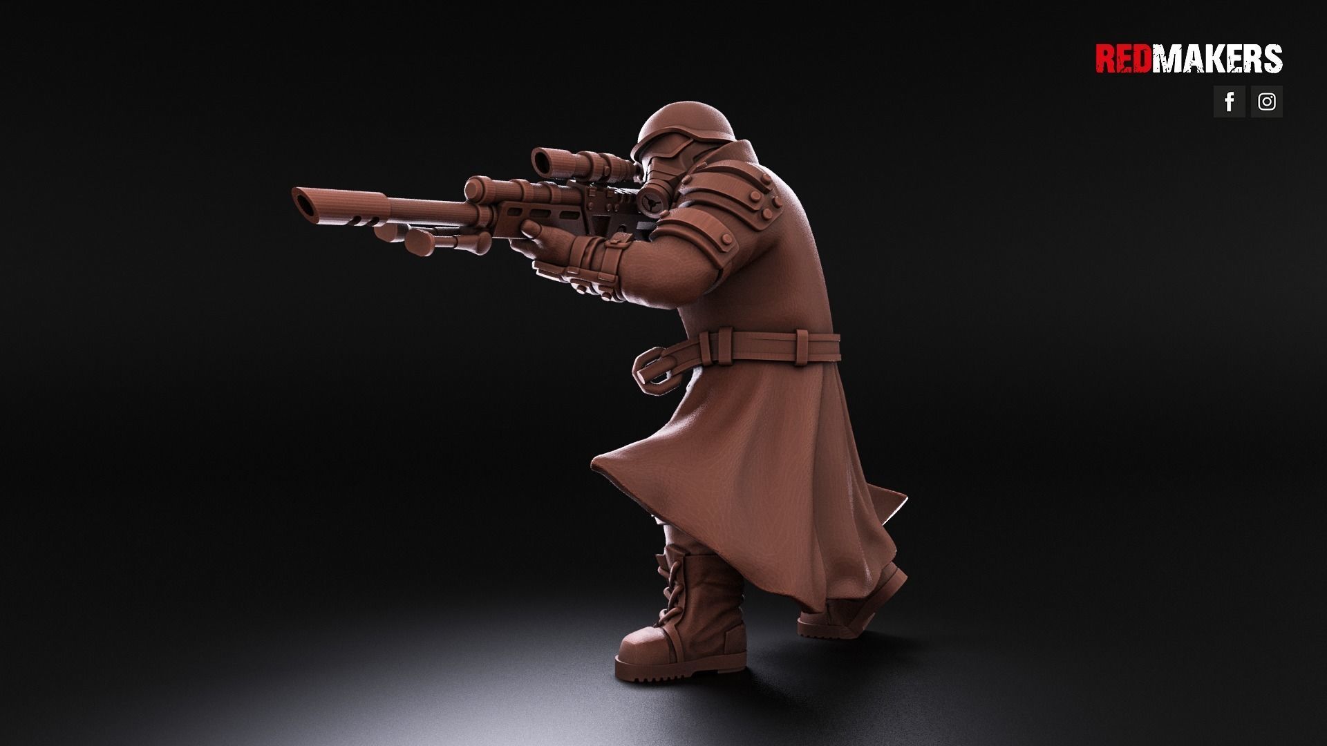 Steel Guard - Snipers of the Imperial Force 3D model 3D printable ...
