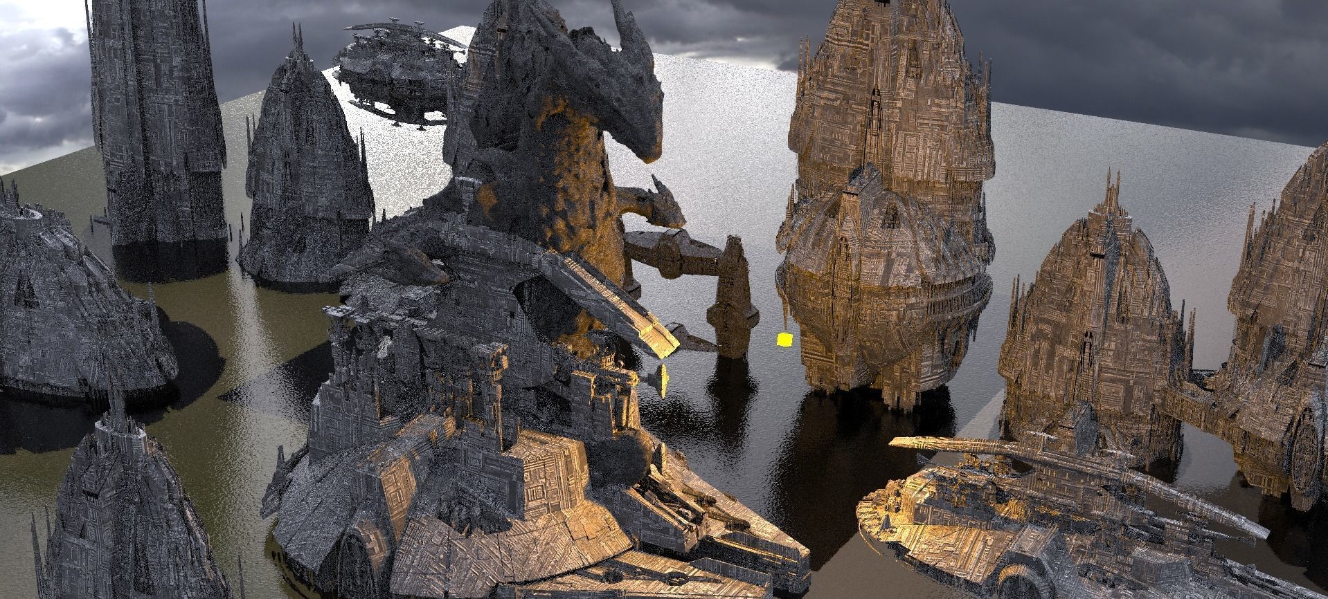 Jupiter alien Deity Collection 3D model | CGTrader