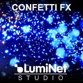 Confetti FX - Vol 2- Semi Realistic 3D model animated | CGTrader