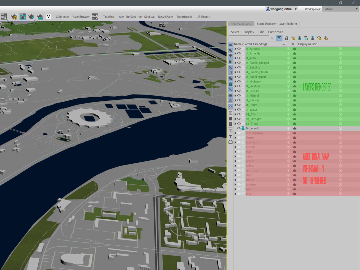 Pyongyang North Korea 50x50km 3D model | CGTrader