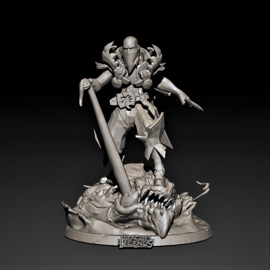 Pyke - League of legends 3D model 3D printable | CGTrader