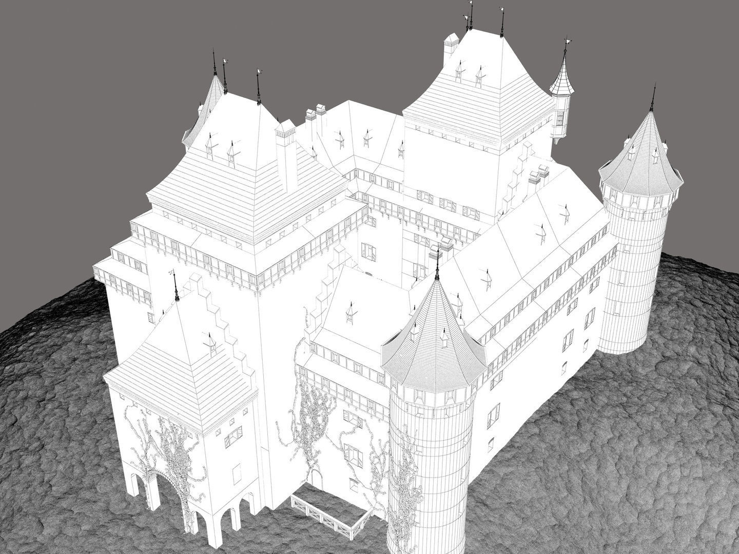 Castle 3D model | CGTrader
