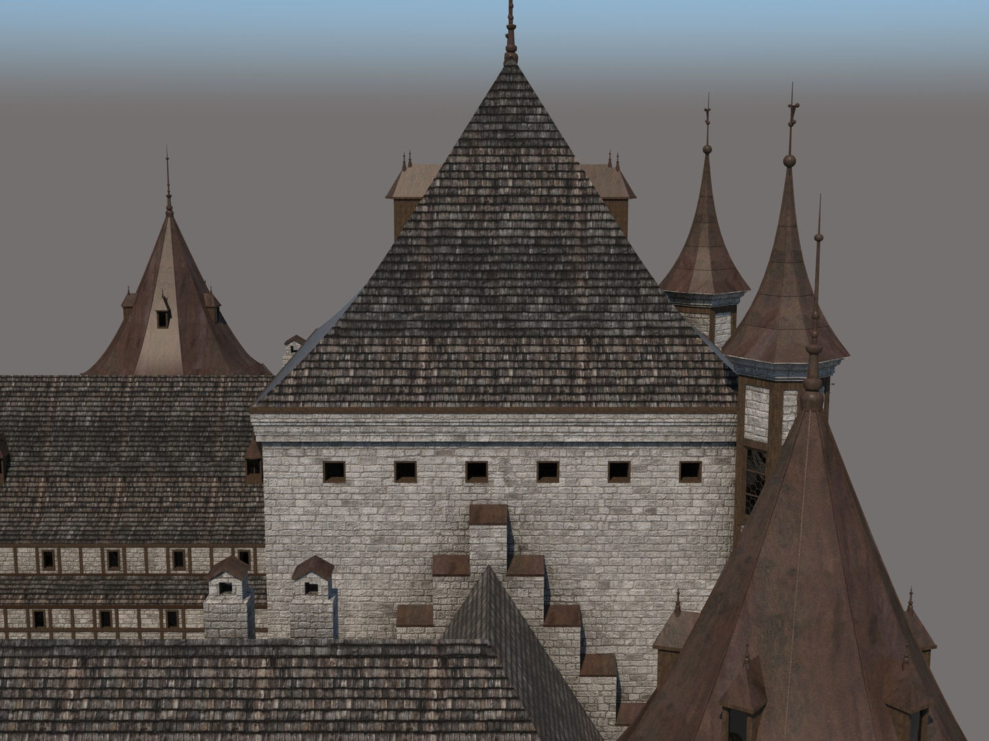 Castle 3D model | CGTrader