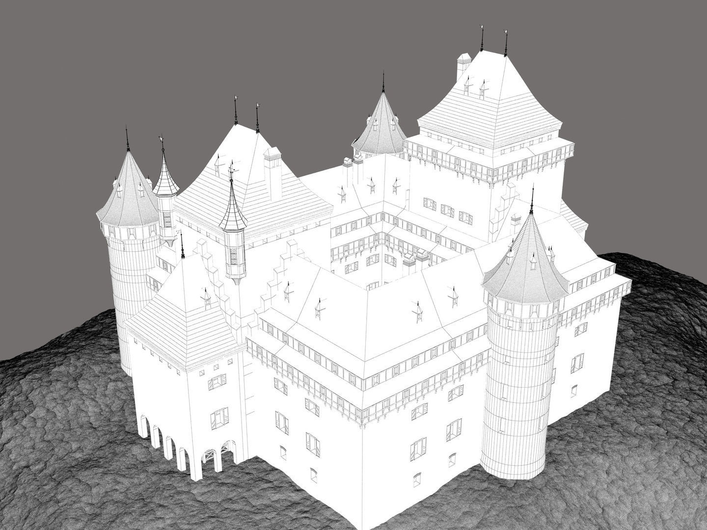 Castle 3D model | CGTrader