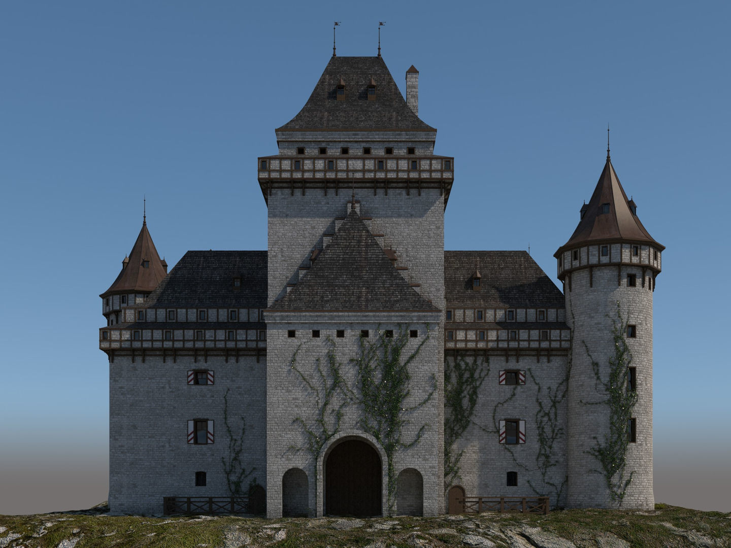 Castle 3D model | CGTrader