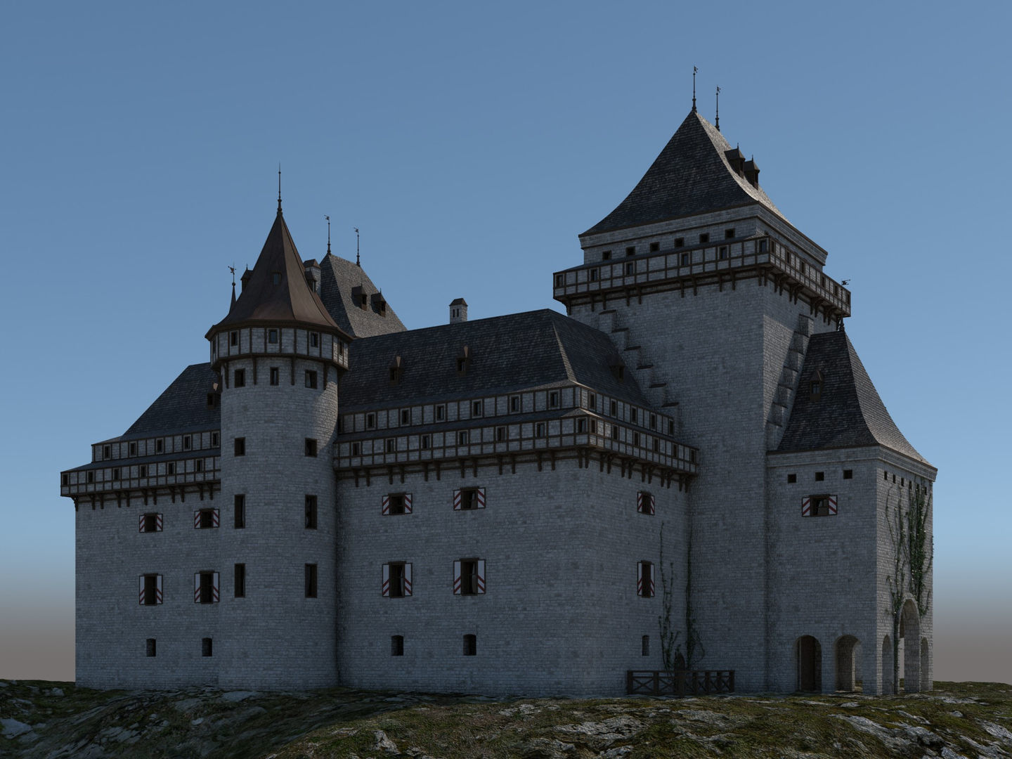 Castle 3D model | CGTrader