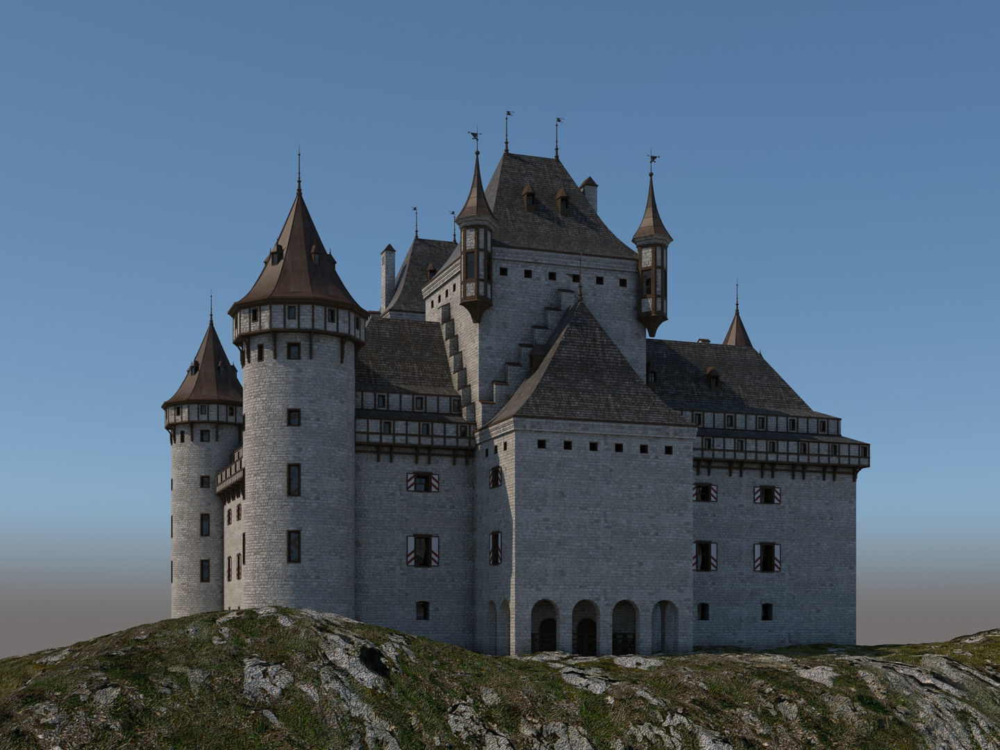 Castle 3D model | CGTrader