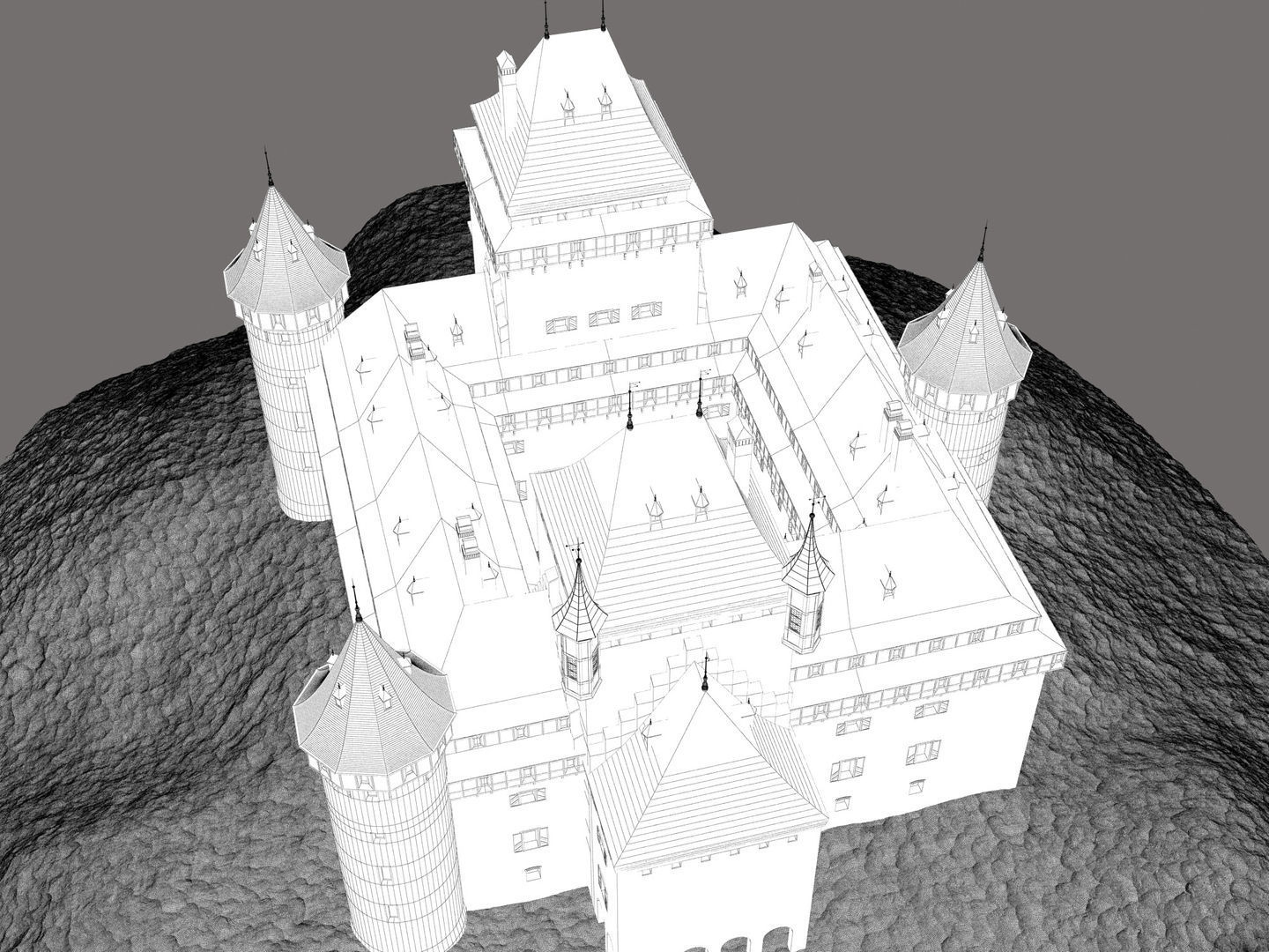 Castle 3D model | CGTrader