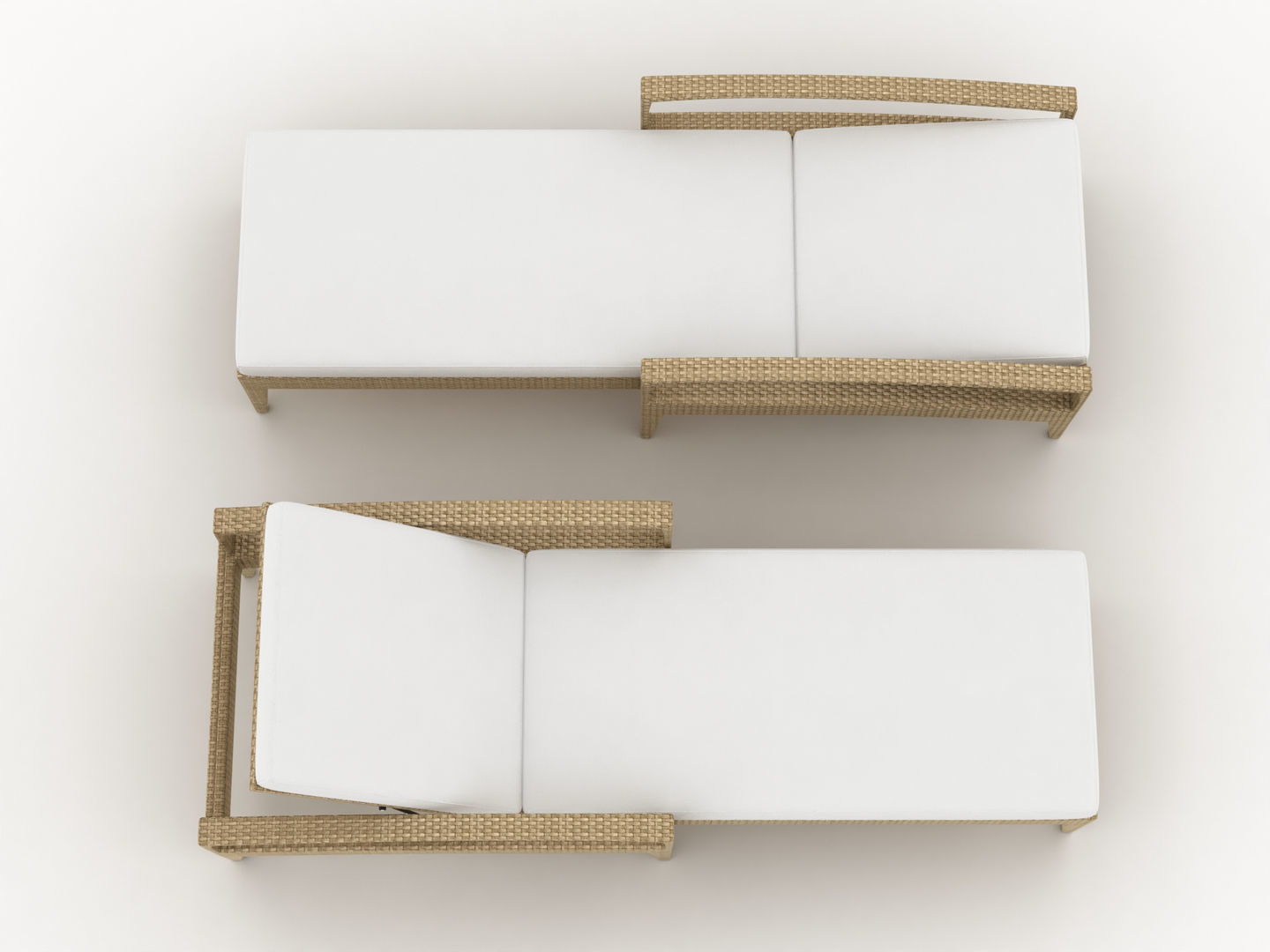 Dedon Panama Beach Chair 3D model | CGTrader