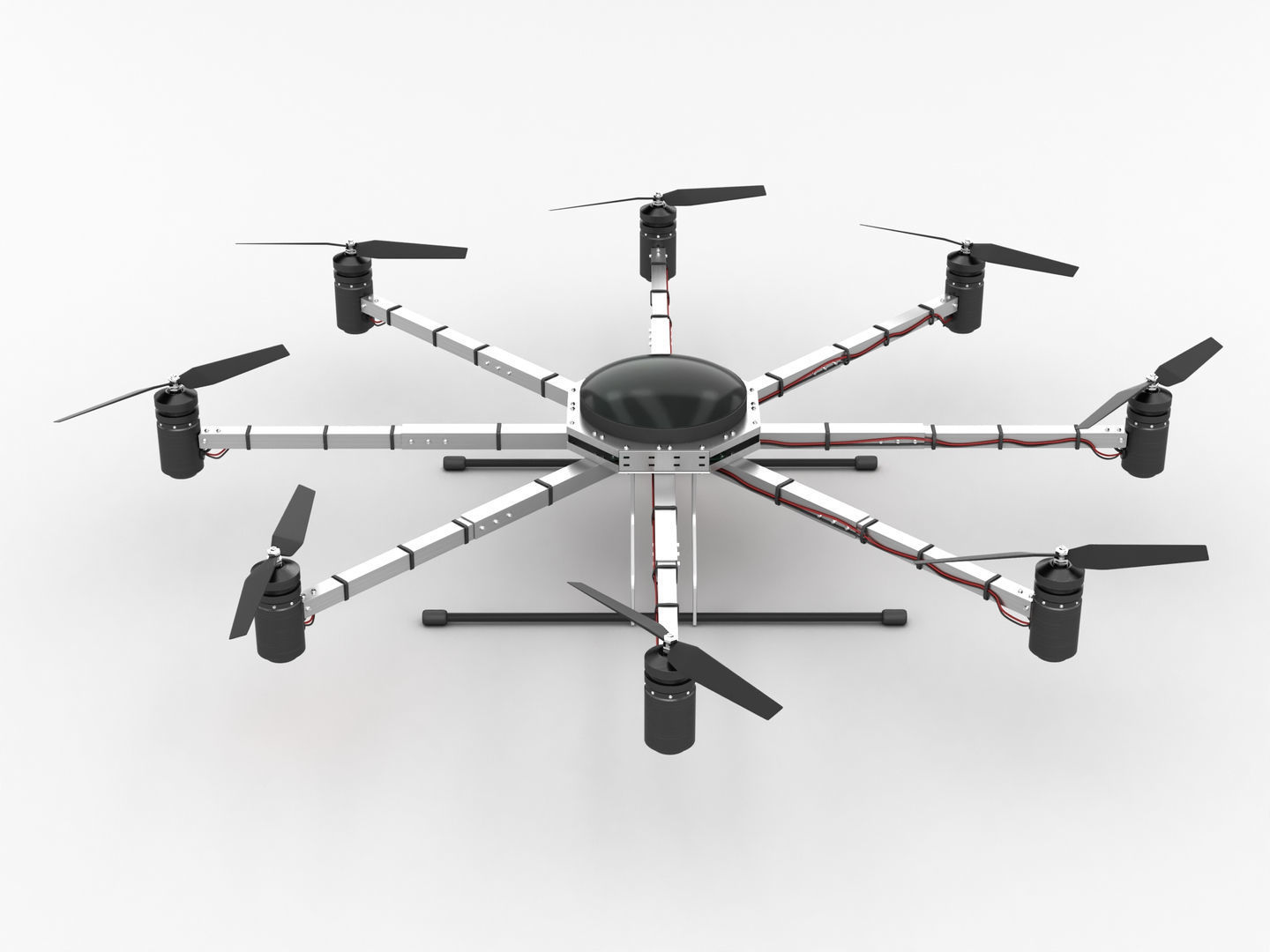 Generic Drone 3 3D model | CGTrader