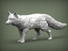 Fox 3D print model 3D model 3D printable | CGTrader