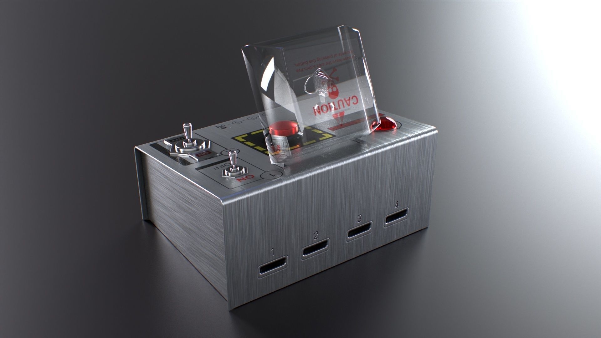 3D model Doomsday Device VR / AR / low-poly | CGTrader