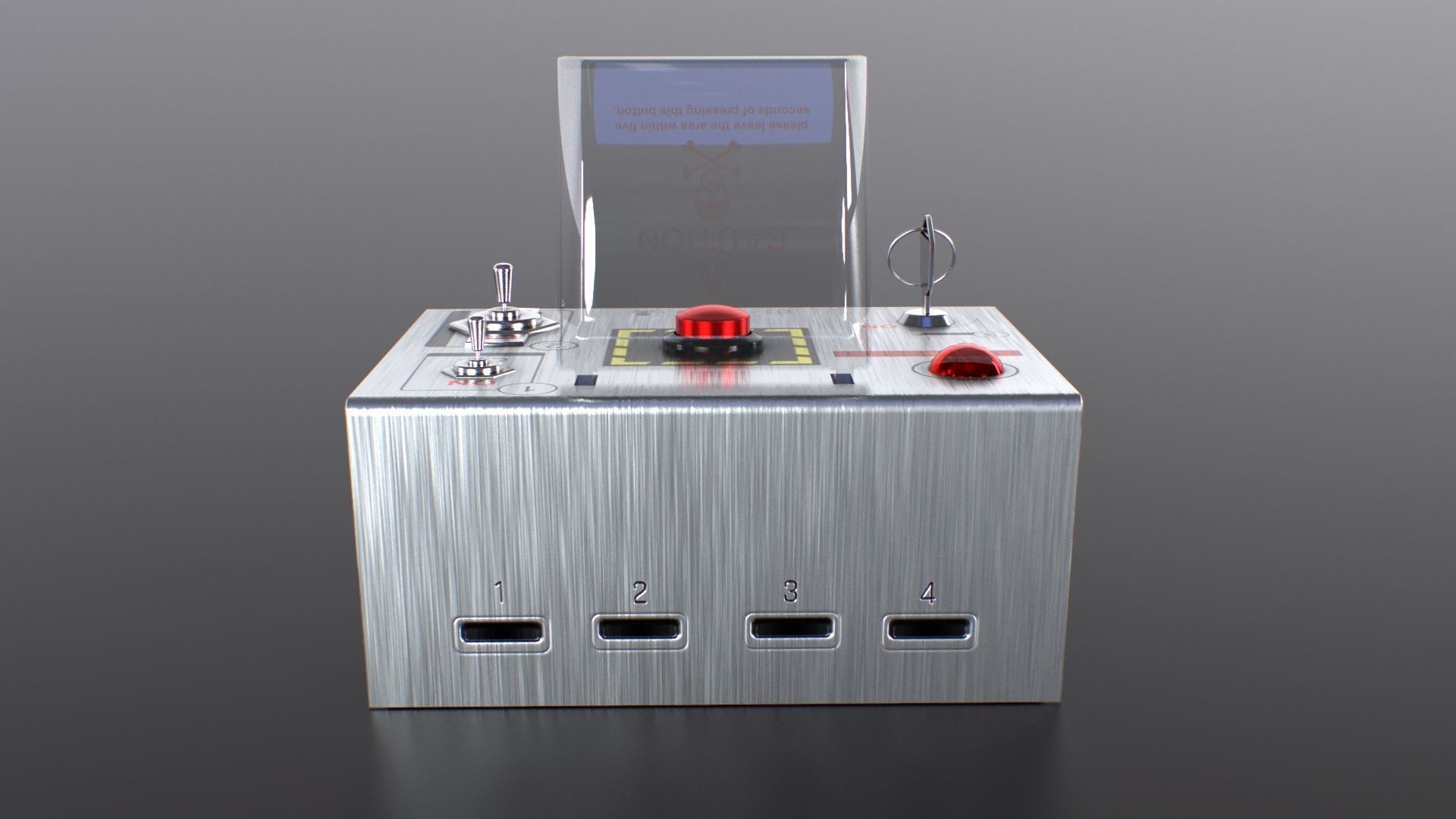 3D model Doomsday Device VR / AR / low-poly | CGTrader