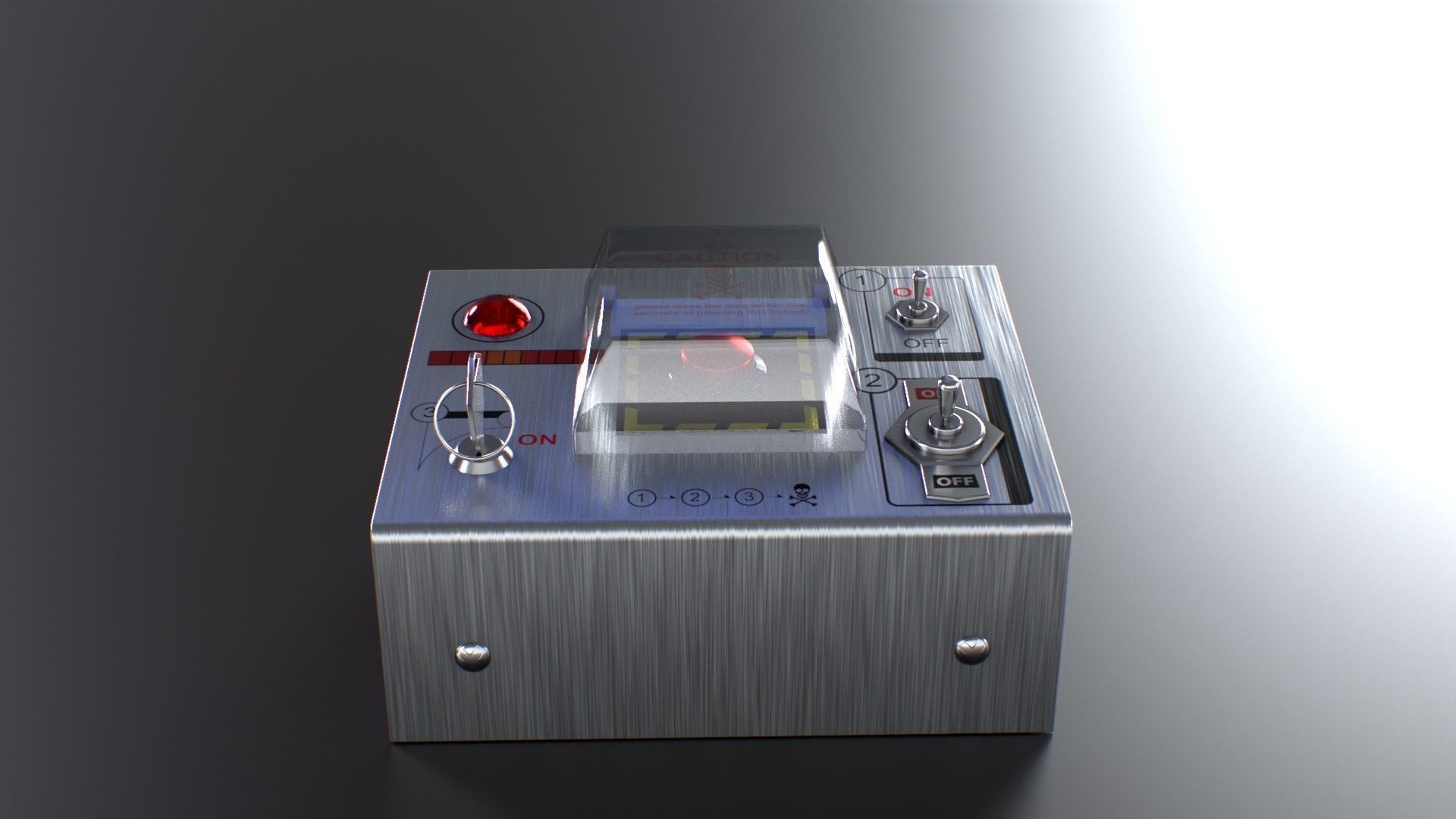 3D model Doomsday Device VR / AR / low-poly | CGTrader