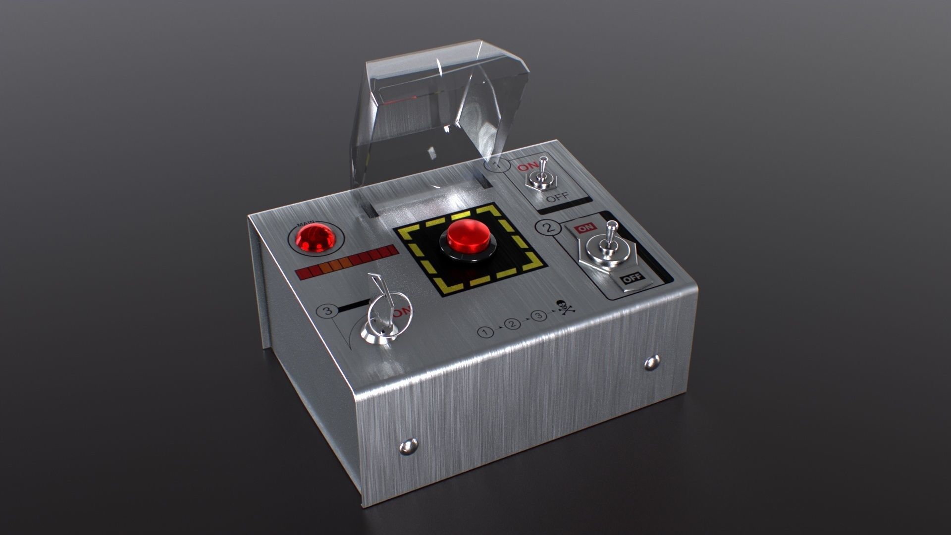 3D model Doomsday Device VR / AR / low-poly | CGTrader