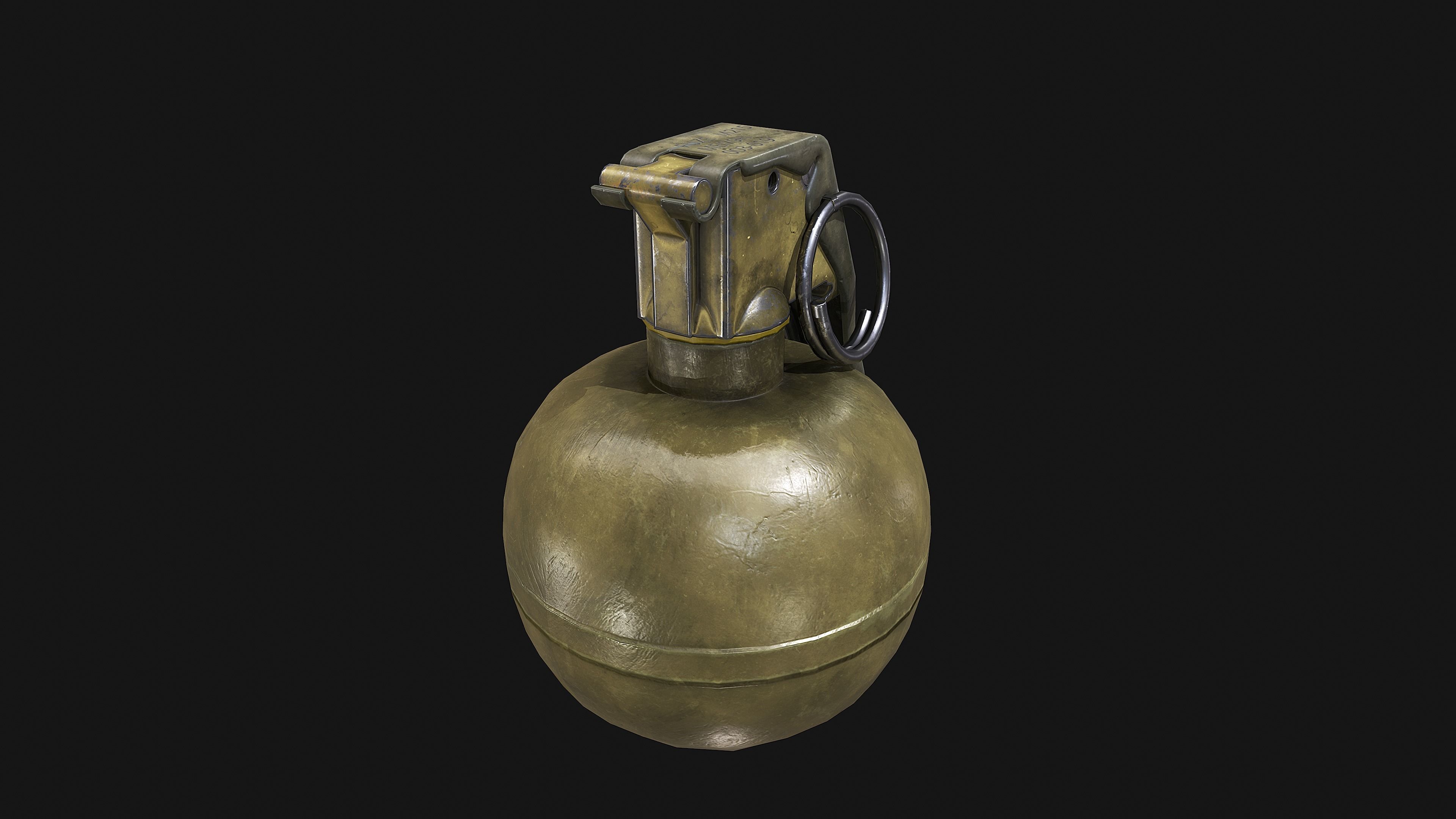 3D model M67 Grenade VR / AR / low-poly | CGTrader