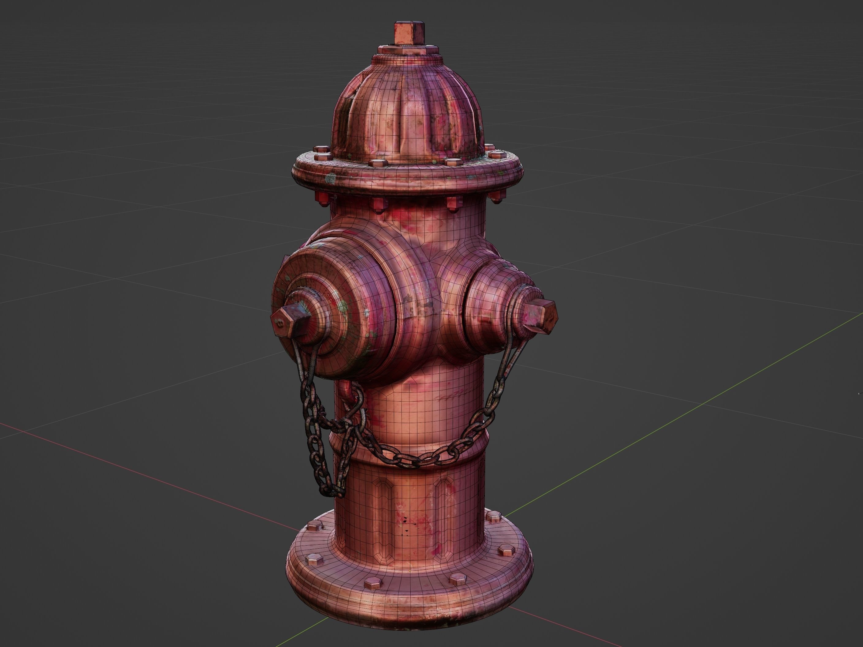 3D model An Ole Fire Hydrant VR / AR / low-poly | CGTrader