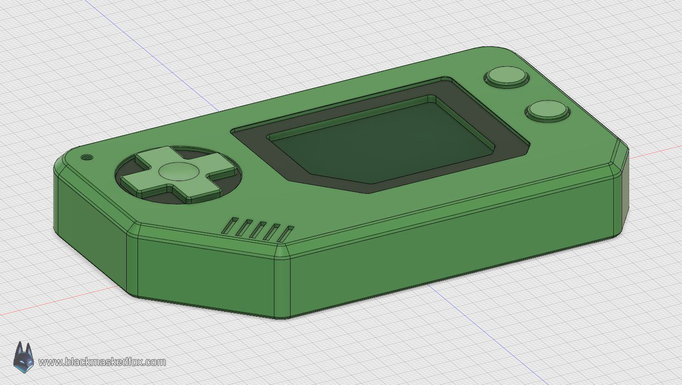 Arcade Ahri Handheld Console STL for 3d printing 3D model 3D printable ...